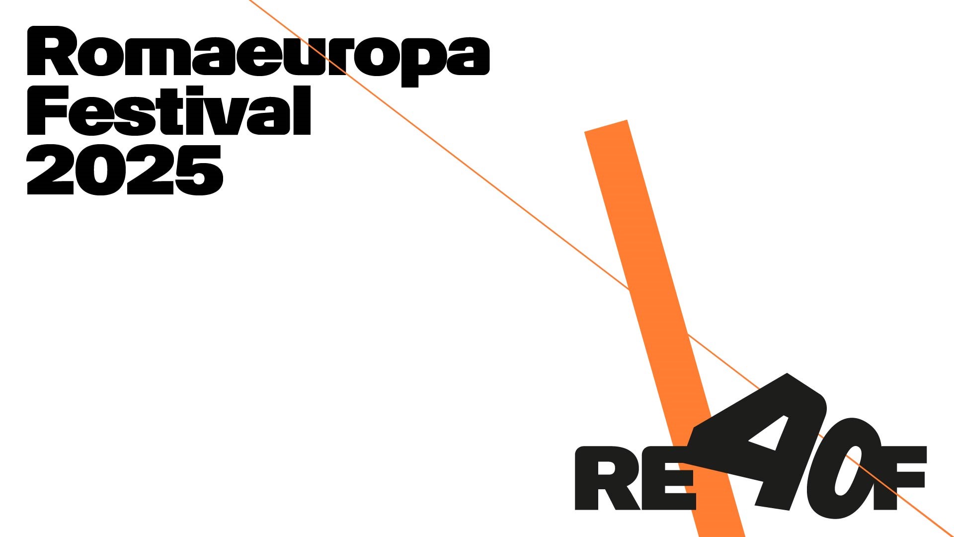 Romaeuropa Festival 2025 - Federmanager Roma